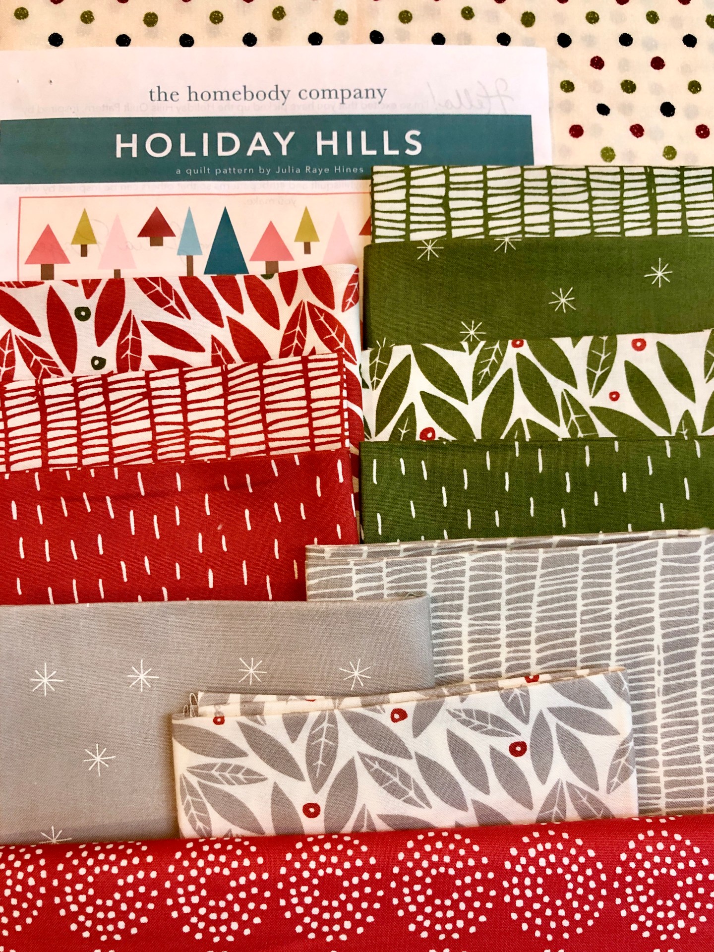 Holiday Hills Quilt – Two Terriers Studio